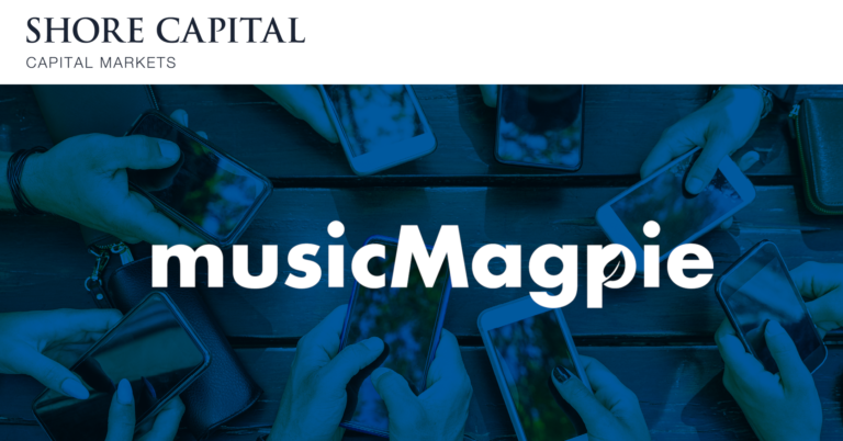 Shore Capital acts as Joint Bookrunner and Joint Broker on musicMagpie ...