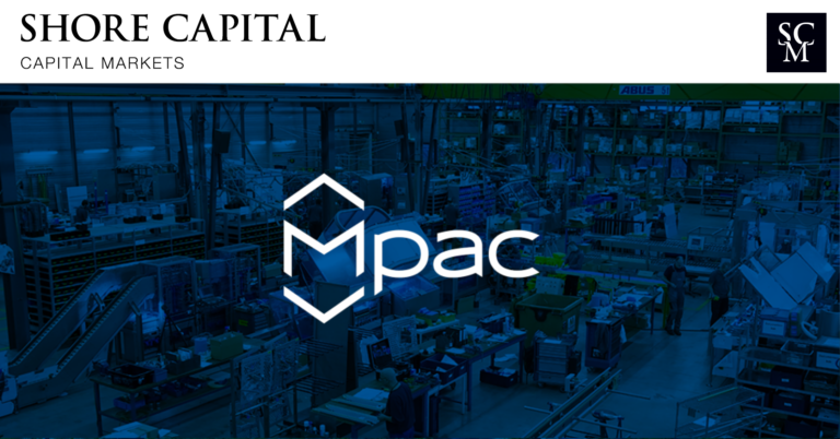 Shore Capital acts as Nomad and Joint Bookrunner to Mpac Group plc on € ...